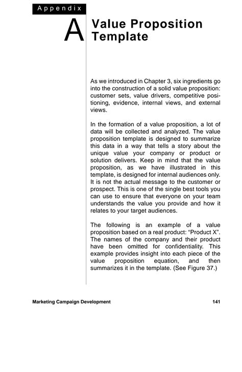 Solution Value Proposition Template Studypool