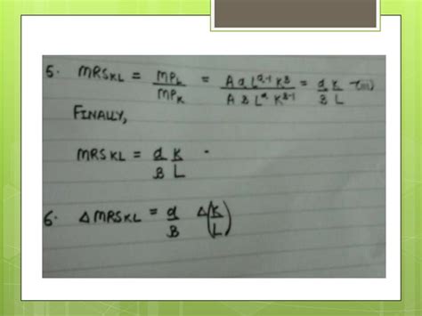 Elasticity Of Substitution Pptx Physics Science