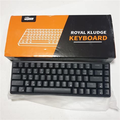 HOTSWAP Royal Kludge RK G Black Mechanical Keyboard With Bluetooth G Connection RK RK