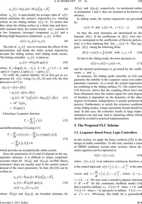 A Robust Fuzzy Tracking Control Scheme For Robotic Manipulators With