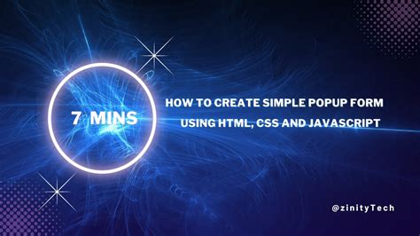 Create Popup Login Form Using Html Css And Javascript Youtube