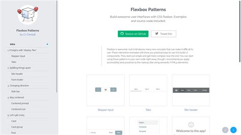 Flexbox Patterns 👋 Hello Everyone