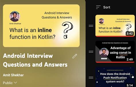 Amit Shekhar On Linkedin Androiddev Kotlin Interview Android