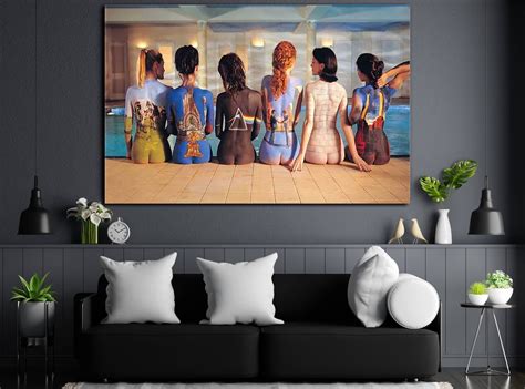Pink Floyds Back Catalogue Pink Floyd Poster Pink Floyd Canvas Music