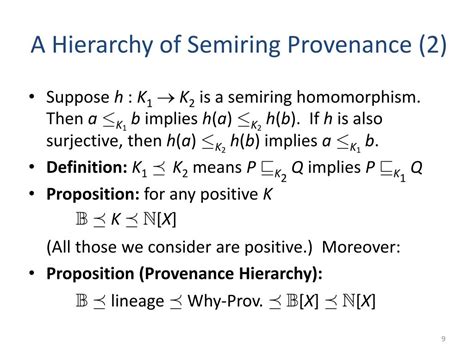 Ppt Containment Of Conjunctive Queries On Annotated Relations Tj Green University Of