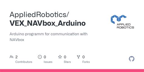 Github Appliedrobotics Vex Navbox Arduino Arduino Programm For