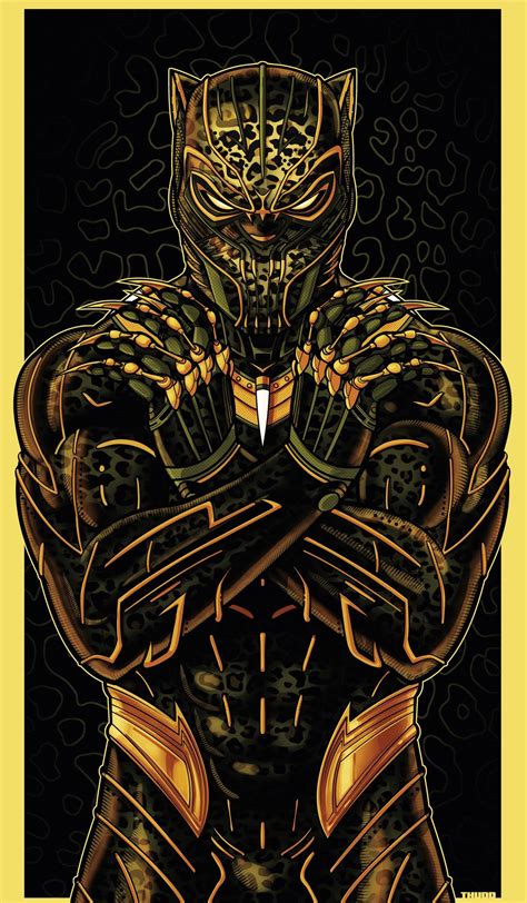 Black Panther Killmonger Hd Wallpaper At Jaime Freeman Blog