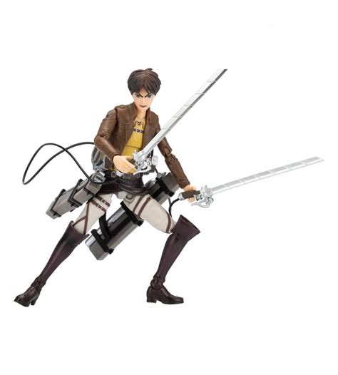 Attack On Titan Total Anime Eren Jaeger Action Figure Visiontoys