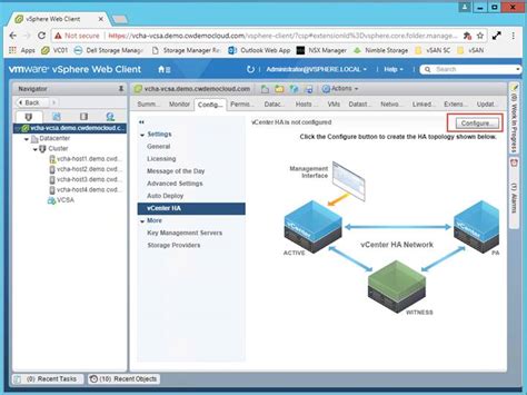 VCenter High Availability Define Tomorrow
