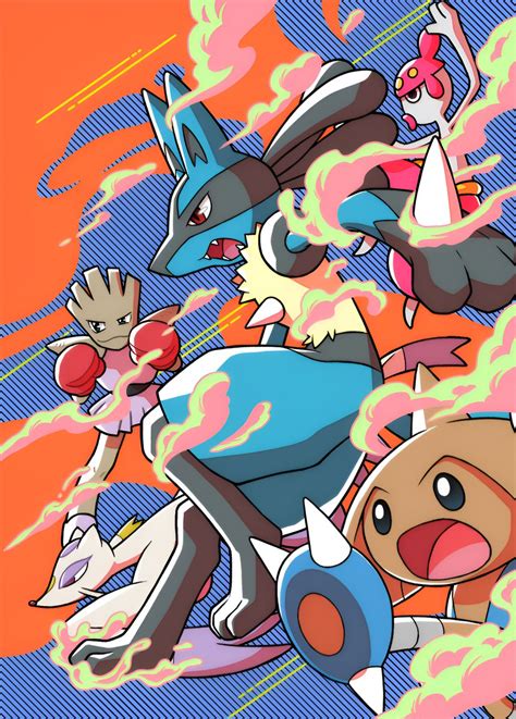 Fighting Type Pokemon Wallpaper