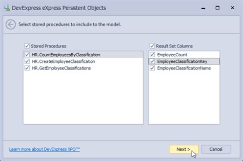 Express Persistent Objects For Net Xpo