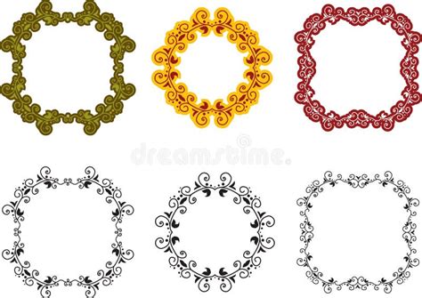 Pattern Frames Stock Vector Illustration Of Ornamental 37954703