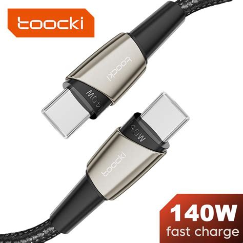 Toocki W PD Type C To Type C Super Fast Charge A High Current Fast Charging Cord Type C