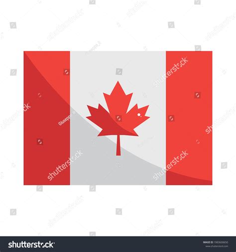 Canada Flag Maple Leaf Isolated เวกเตอร์สต็อก ปลอดค่าลิขสิทธิ์ 1983600650 Shutterstock