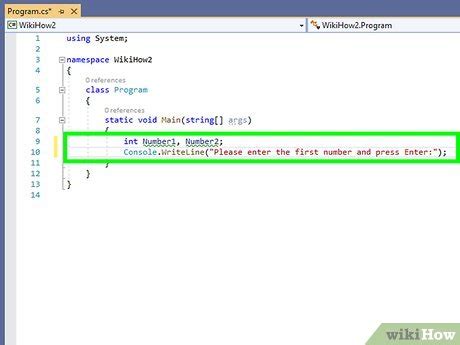 How To Create A Program In C Sharp Steps With Pictures