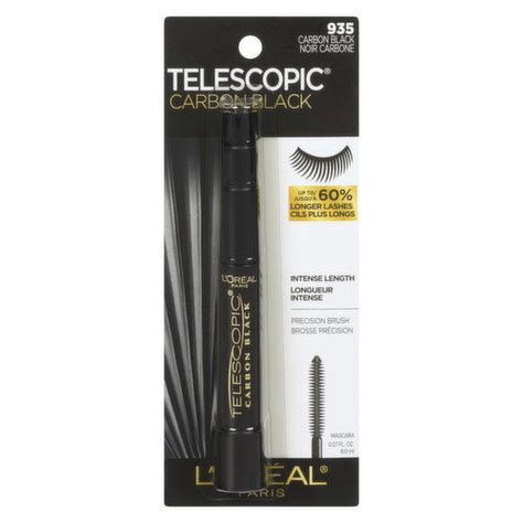 Loreal Telescopic Mascara Carbon Black Save On Foods