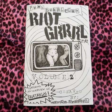 Riot Grrrl Zine Volume 2 Etsy