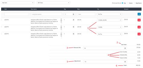 how perfex calculates invoice totals powerful open source crm
