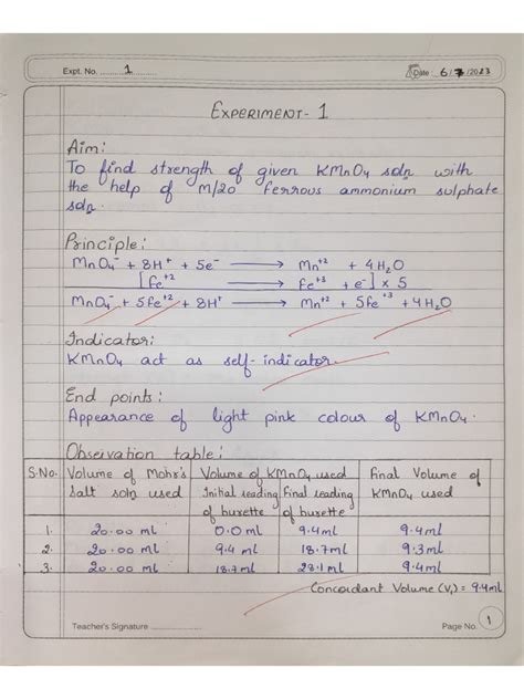 Titration Experiment Xii Pdf