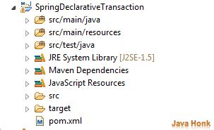 Spring Declarative Transaction Management XML Based TechiWorks