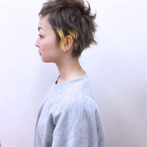 ショートウルフで一気に女っぽく♡今すぐ真似したいショートウルフスタイル10選 Hair