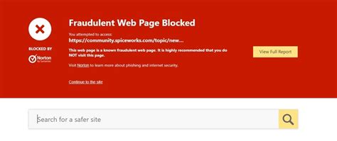 Norton Blocking Legitimate Sites Security Spiceworks Community