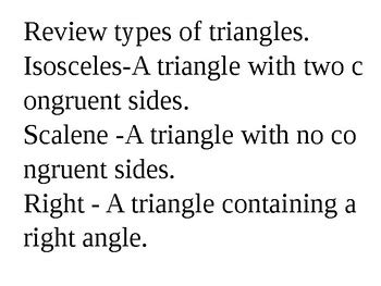 Pythageorean Theorem Power Point By Weekly Lessons TpT