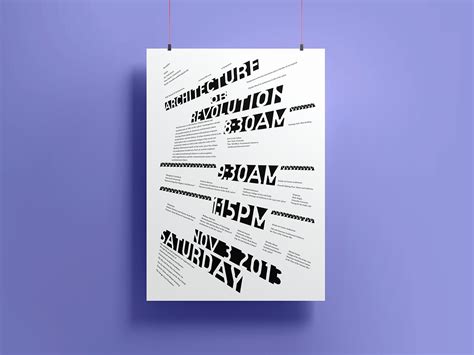 Alternative Grid Poster On Behance