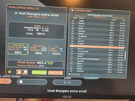 Rawaccel Does It Again Every Time I Switch Back I Break A Highscore R FPSAimTrainer