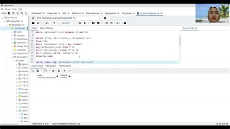 tugas subquery sql b youtube