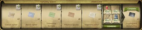 Ciphering System The Secret Society Hidden Mystery Wiki Fandom