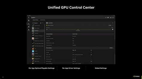 New Nvidia App Kills Off Geforce Experience And Nvidia Control Panel