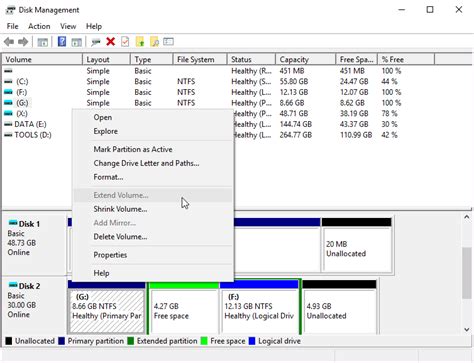 How To Fix Extend Volume Greyed Out On Windows Server