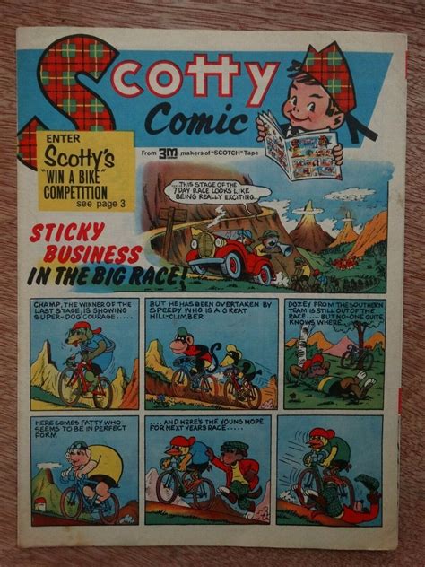 Boys Adventure Comics Scotty Comic
