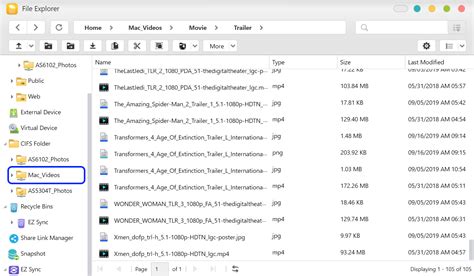 Mount CIFS Folders ASUSTOR NAS