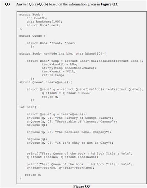 Solved A Write A Function Named Enqueue That Has 3