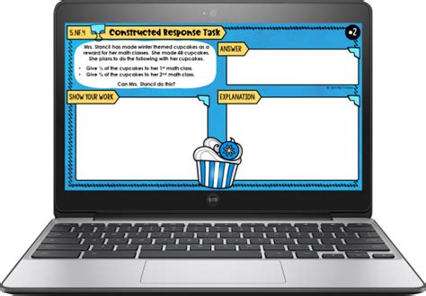 Free Constructed Response Math Tasks Winter Themed
