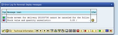 Sto Posting Reversal Error Sap Community