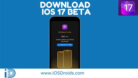 Download Ios 17 Beta Profile Public Developer On Iphone Ios Droids