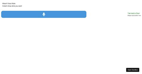 React Voice Recorder Examples Codesandbox