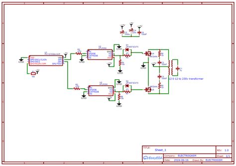 Mcu Inverter Schematic Looking For Tips And Improvements R