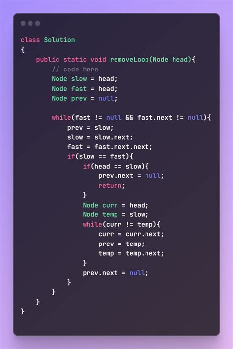 Day 27 Of 100daysofcode Challenge Remove Loop In Linked List Piyush