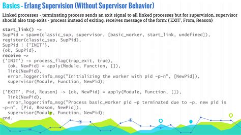 Erlang Supervision Trees Ppt