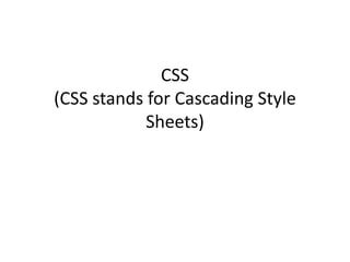 Unit 2 WT CSS Pptx Web Technology Project PPT