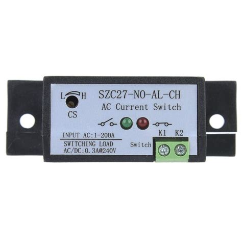Buy Current Sensing Switch AC 1 200A High Precisio Self Supply Adjustable Normally Open AC