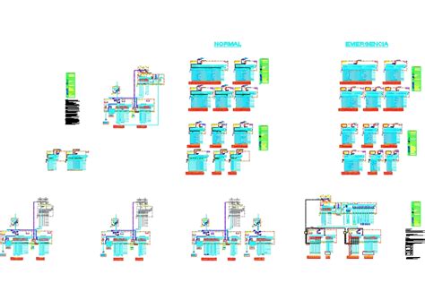 Single Line Diagram Of Electrical Installations 128 Mb Bibliocad