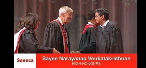 Sayee Narayanaa Venkatakrishnan On Linkedin Senecaproud Thankyou 22 Comments