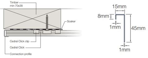 Cedral Click Connection Profile