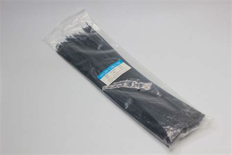 Cable Tie Nylon 4x300mm Black Self Locking Cable Wire Heavy Duty