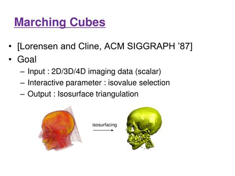 Ppt Lecture 4 Isosurface Extraction Powerpoint Presentation Free